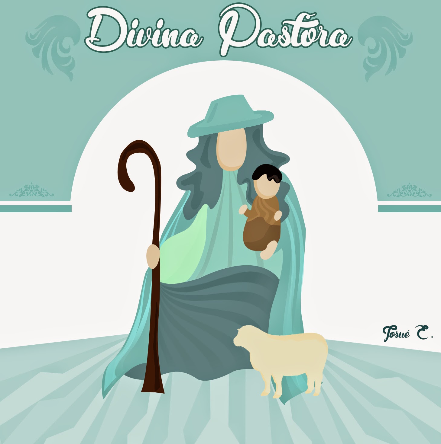 Ilustración/Imagen Virgen Divina Pastora de Venezuela