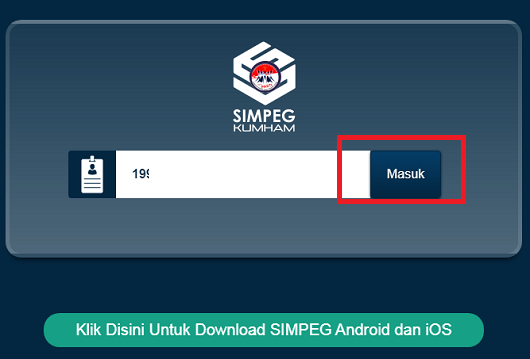 Cara Print Surat Cuti Online SIMPEG Kemenkumham