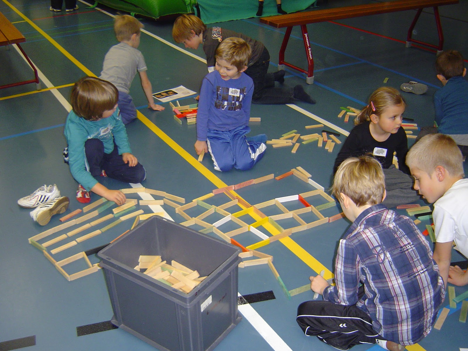 1ste leerjaar: BEWEGINGSOMLOOP op 20 december