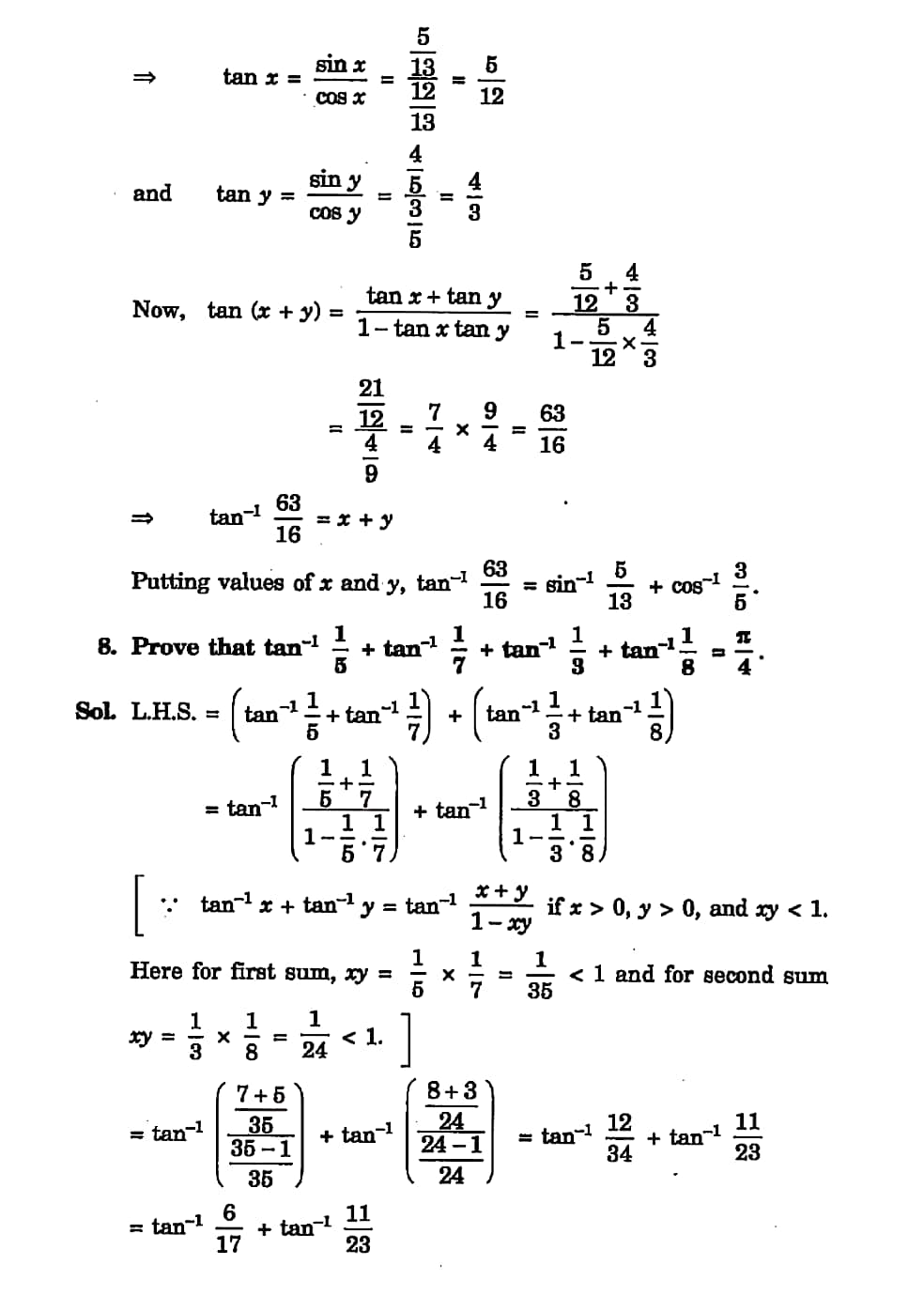 Inverse trigonometric functions class 12 math - Studypur