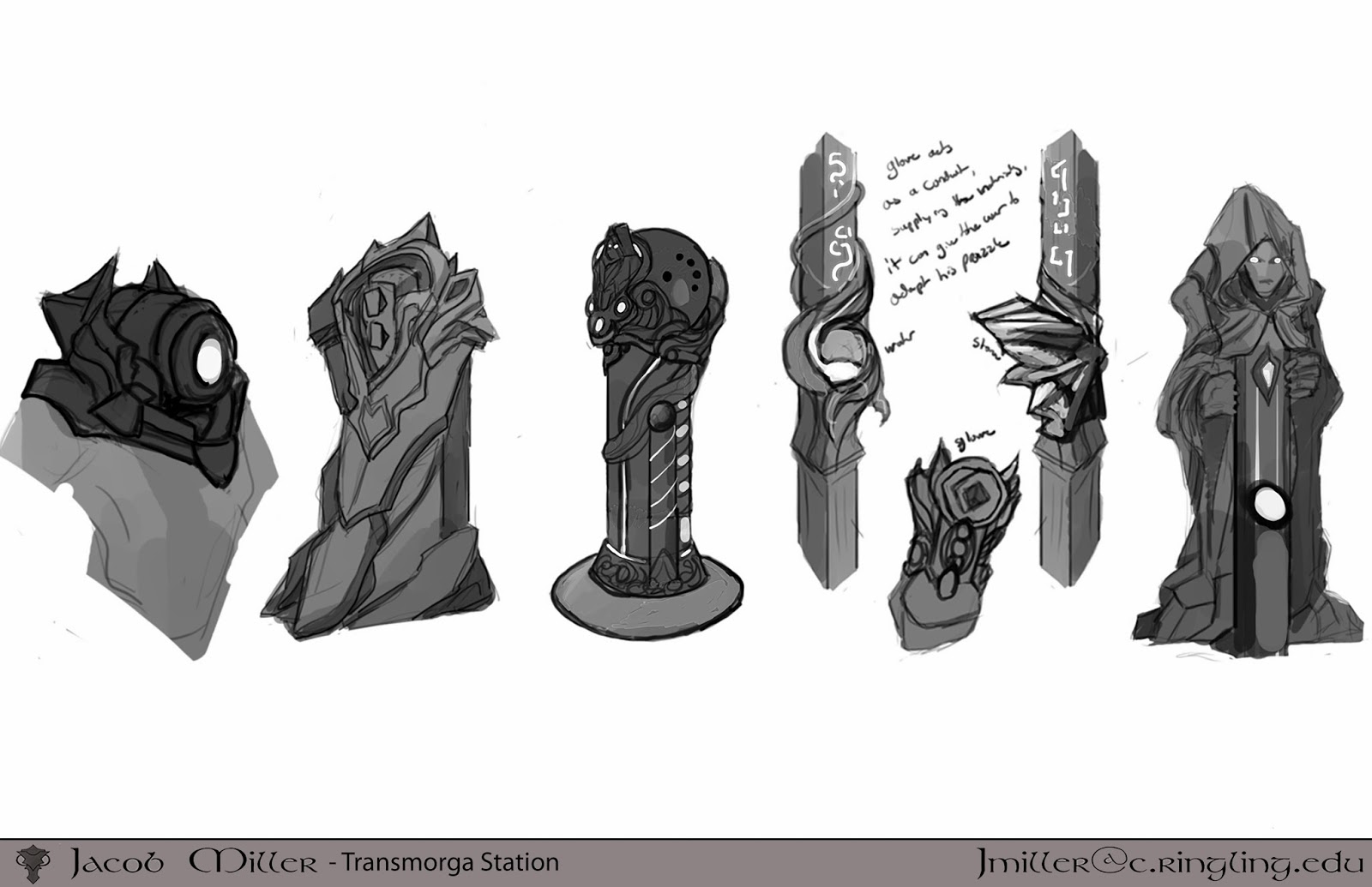 J-Mills Illustration: Prop Design - Visual Development