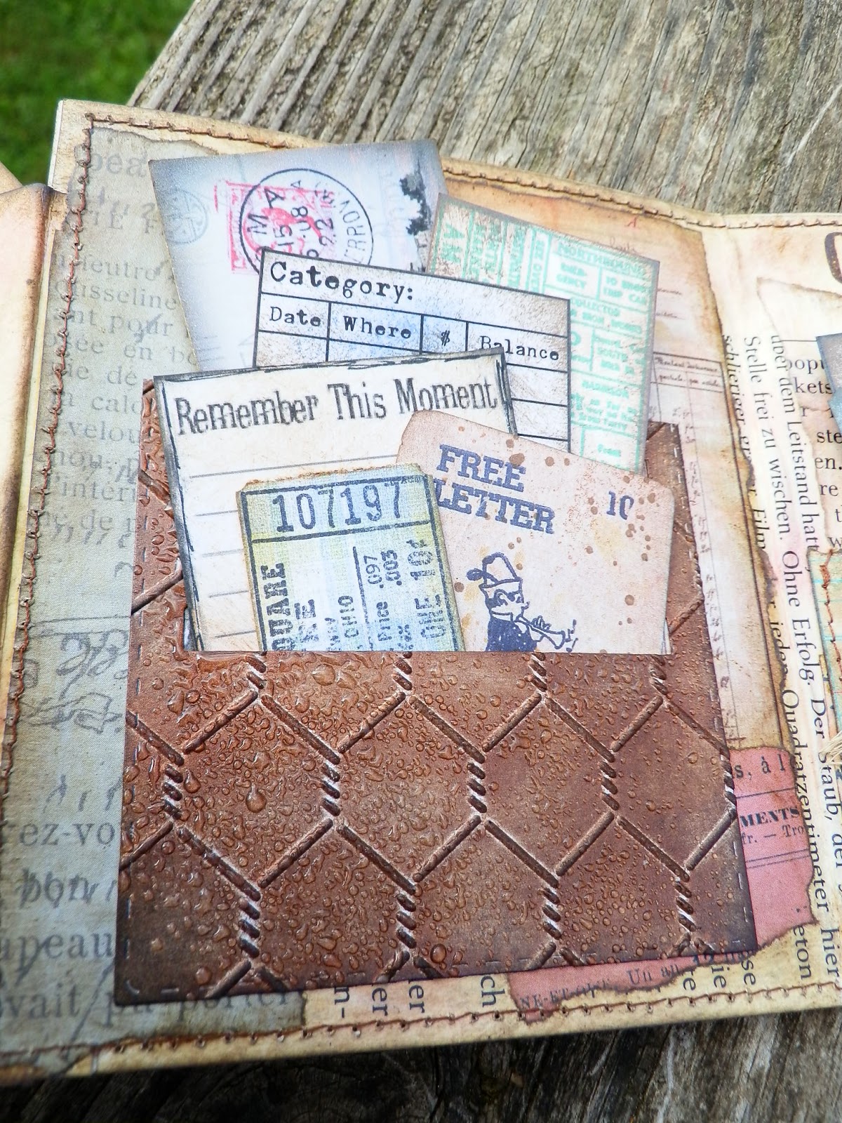 Blue Ozean Nest Dezignz: Book Page Insert.