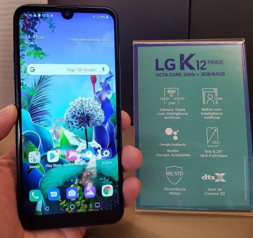 LG K12 Prime | MultiMidia Info