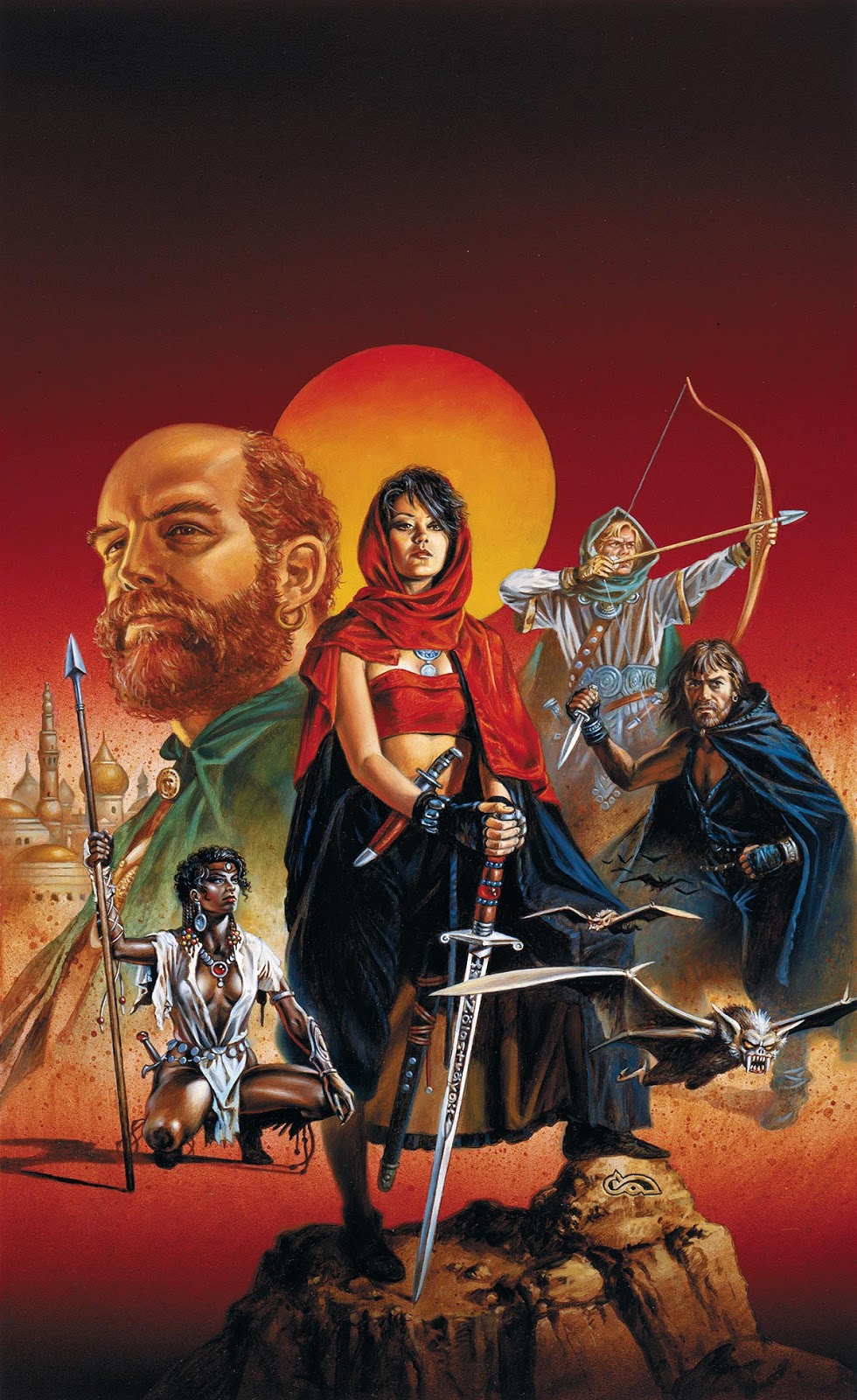 The Geeky Nerfherder: Artist Spotlight: The Art Of . . . Clyde Caldwell
