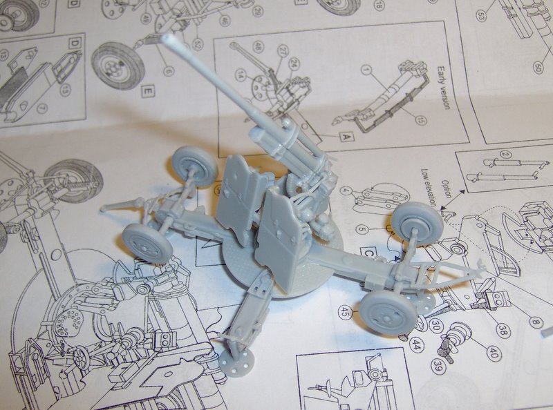 Gulumik Military Models: 52-K 85mm AA soviet gun 1/72 ACE