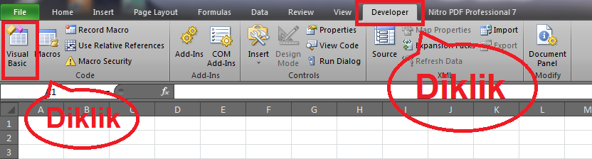 Cara membuat Input Data UserForm Dengan VBA Pada Ms. Excel misalnya ...