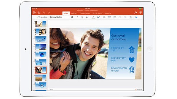 Microsoft libera Office para tablets e smartphones.
