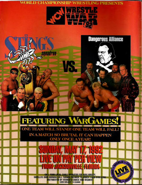 Sir Jorge's WWE Blog : WCW WrestleWar 1992: WarGames Results and Review