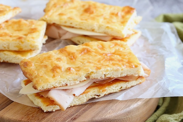 Pork Rind Keto Bread #lowcarb #recipes