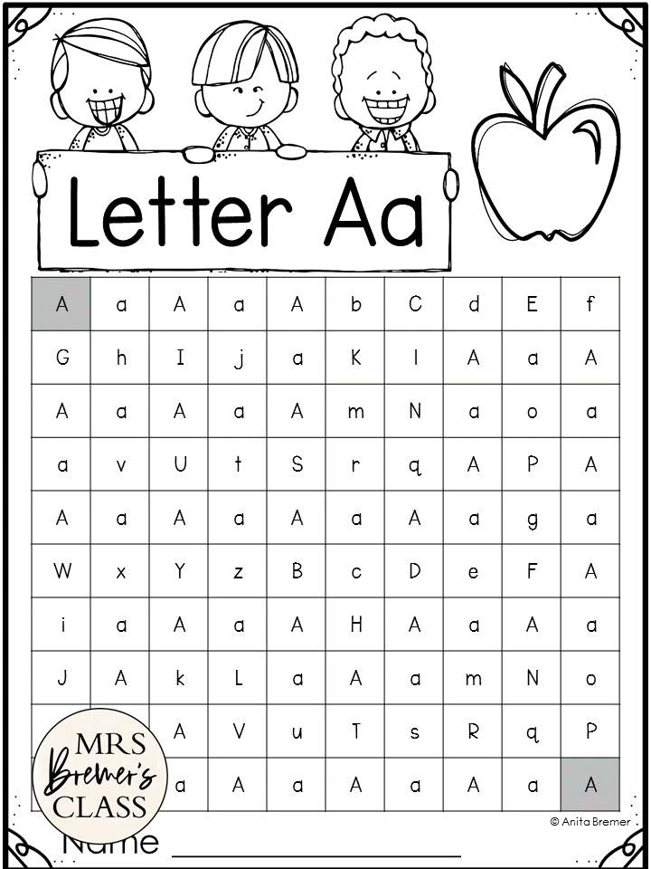 Alphabet Mazes | Letter Mazes | Mrs. Bremer's Class