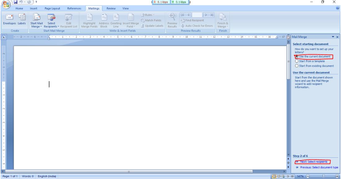 Mail Merge Step by step wizard কেনেকৈ কৰিব ? Mail Merge Using the Step ...