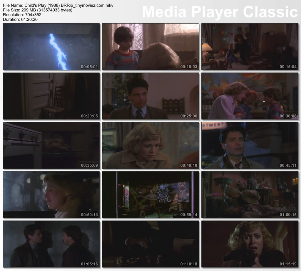Child's Play 1 (1988) HDRip 300MB mediafire links | DVDrip,BRrip, HDrip ...