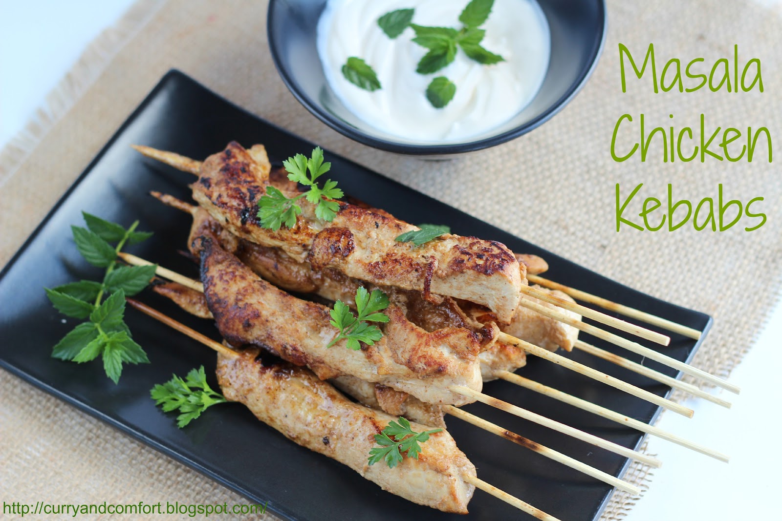 Kitchen Simmer: Masala Chicken Kebabs