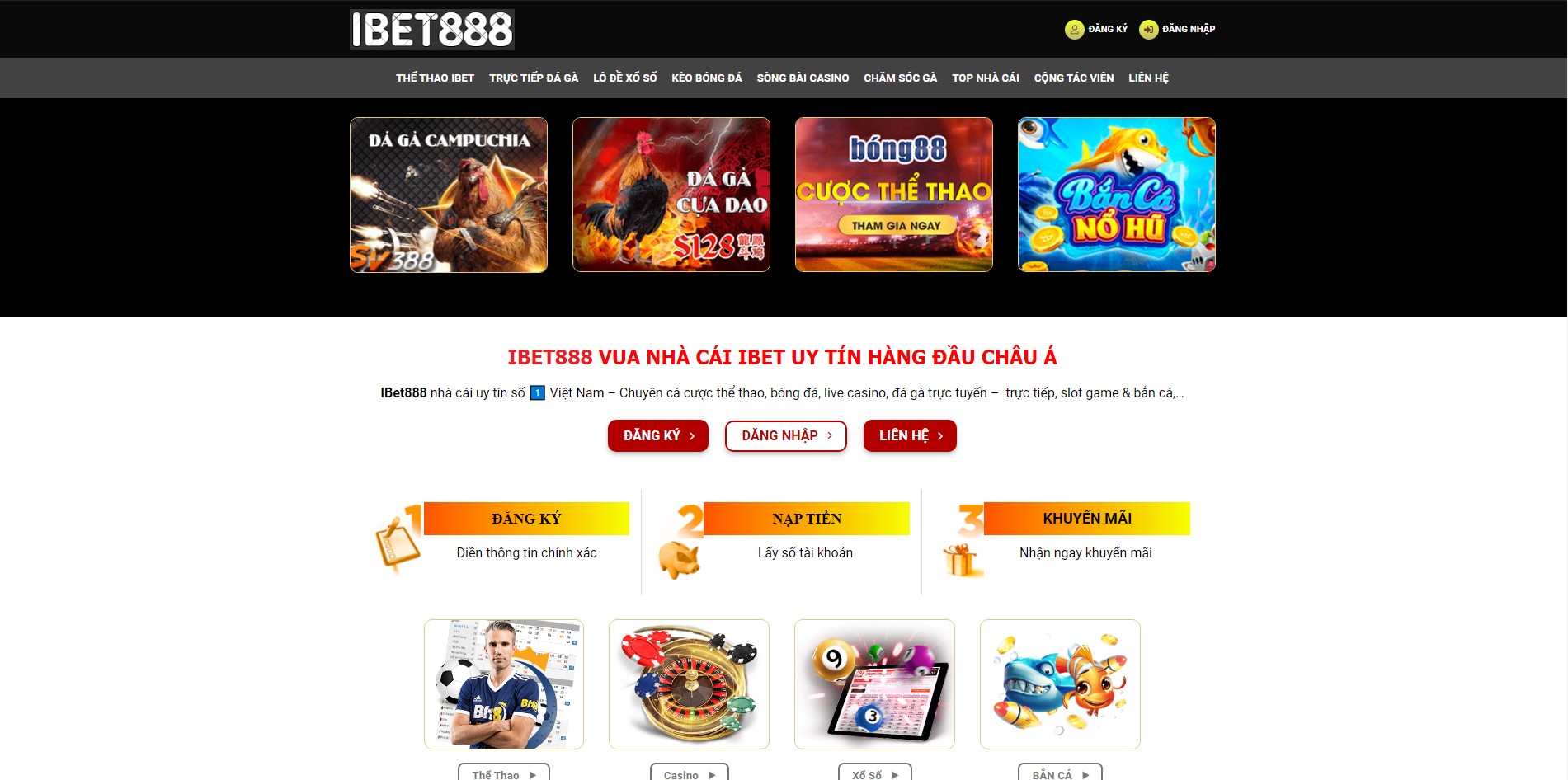 Ibet888 Nhà Cái Uy Tín Hàng Đầu Châu Á