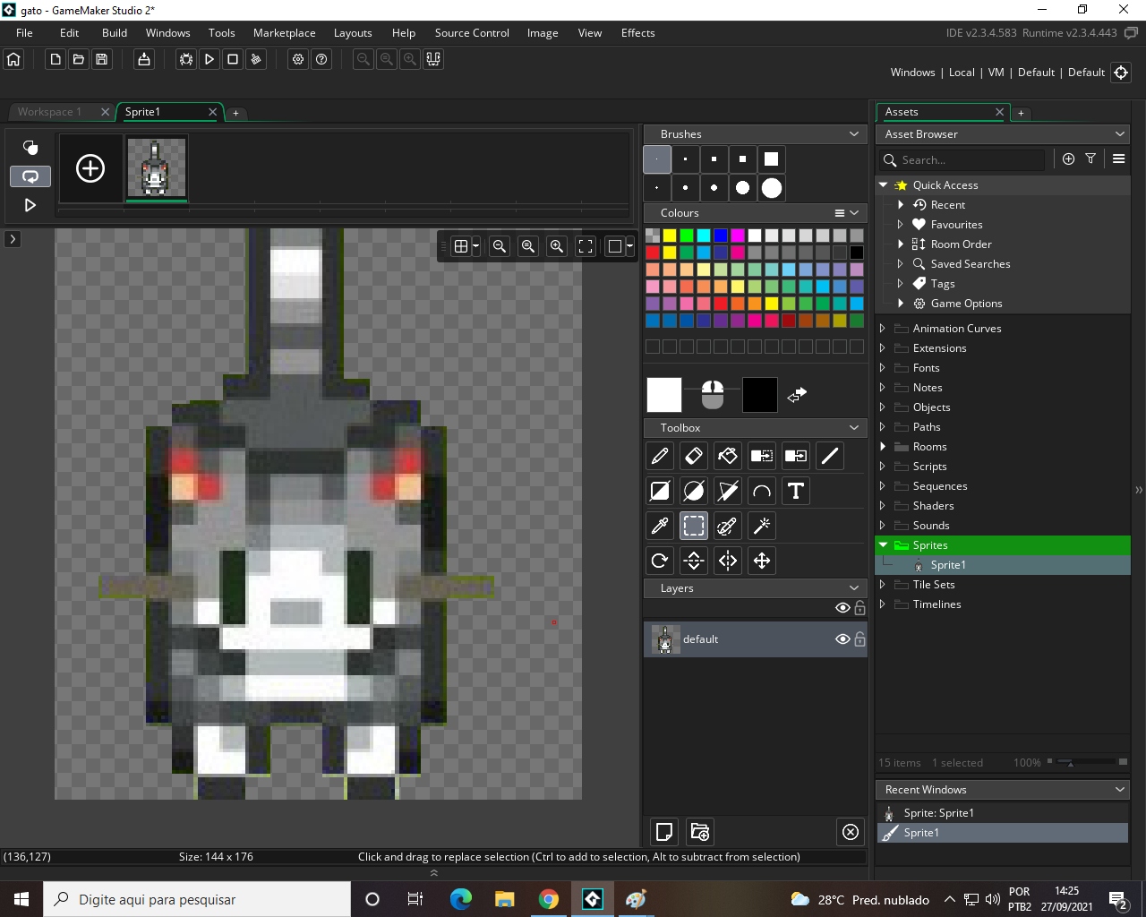 Como criar MOVIMENTAÇÃO de Personagens no GameMaker Studio 2 (para ...