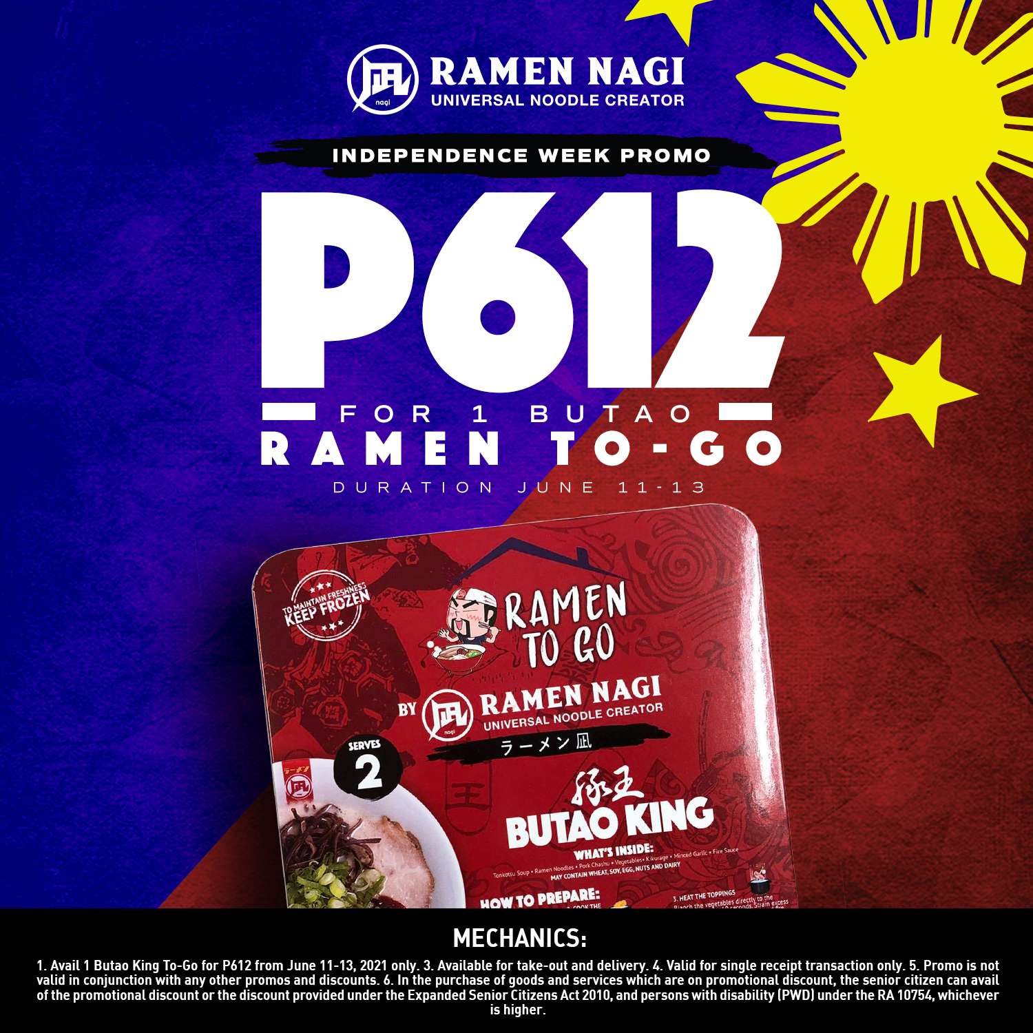 Manila Shopper: Ramen Nagi Independence Day Promo 2021
