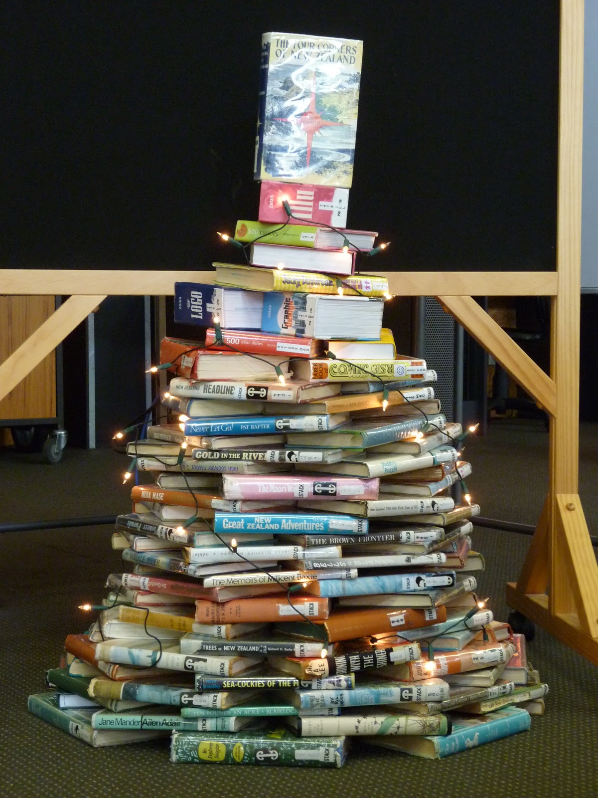 Library Displays: Christmas Tree