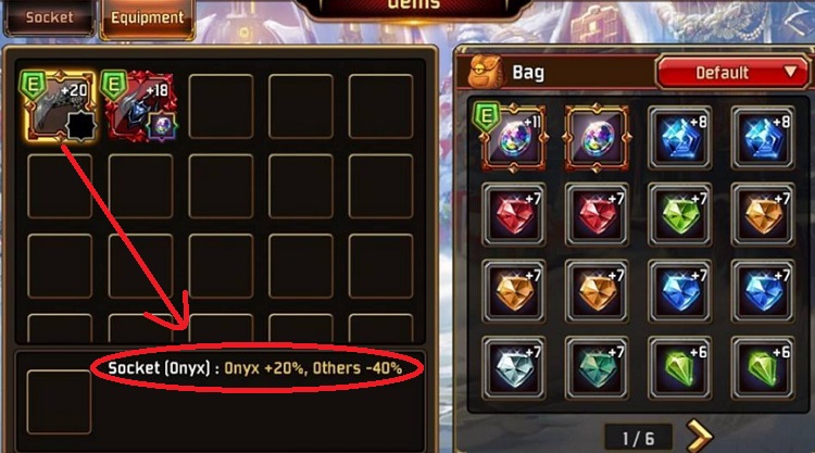 KRITIKA: OPAL, CARVING & SOCKETING GEMS.