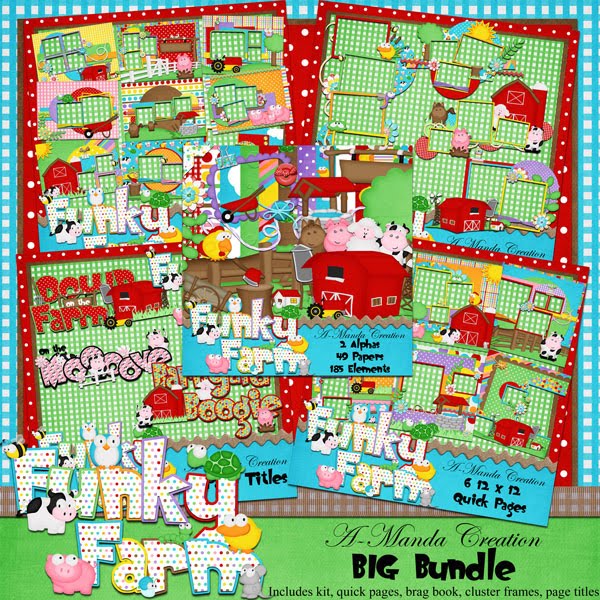 A-Manda Creation: New Release!! Introducing Funky Farm!!