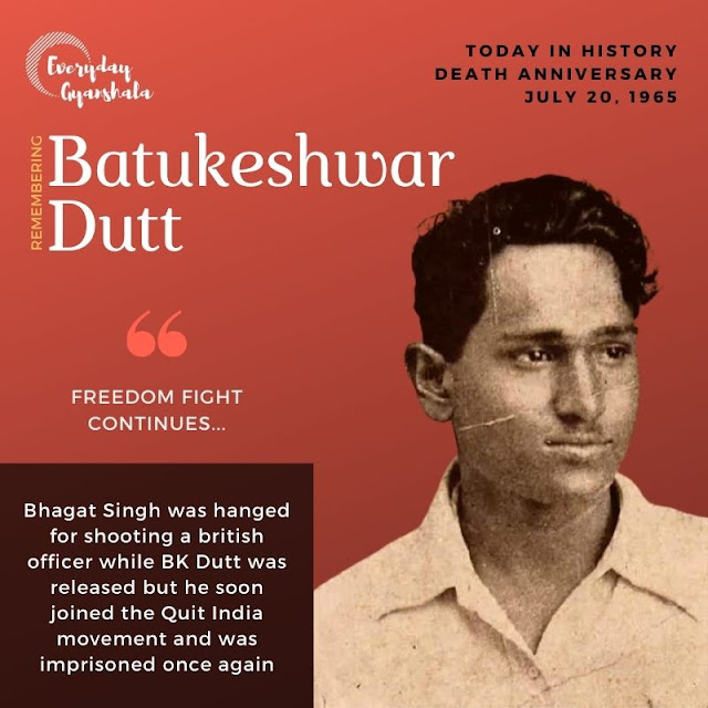 Remembering Batukeshwar Dutt - Unsung Hero