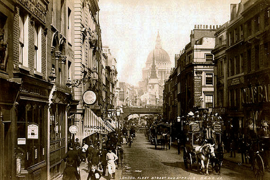 Time Present and Time Past: The Wards of Old London: Fleet Street ...