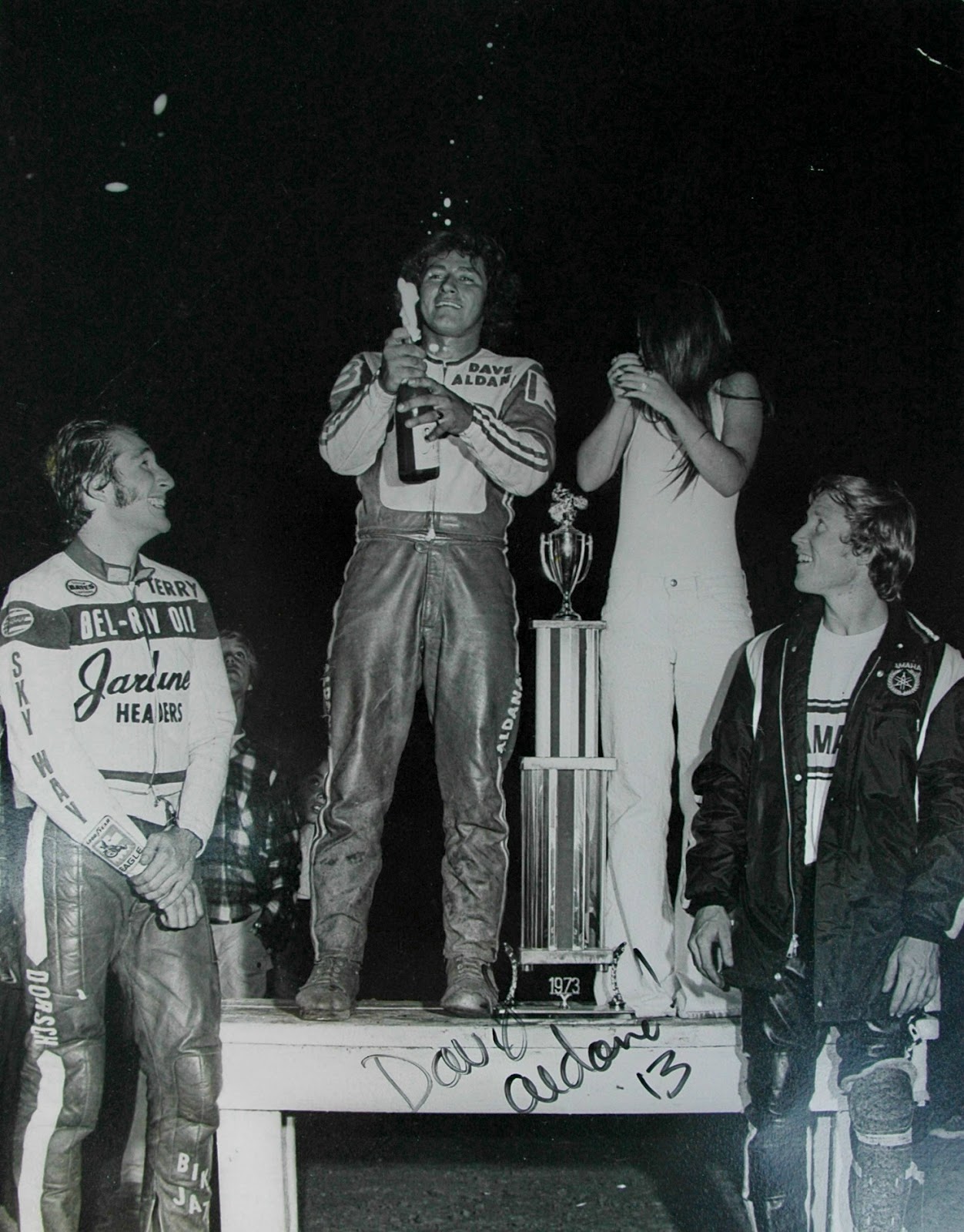 POPPA WHEELIE: Dave Aldana Norton Factory Rider