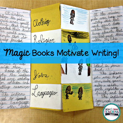 Magic Books Motivate Writing! | Tried and True Teaching Tools