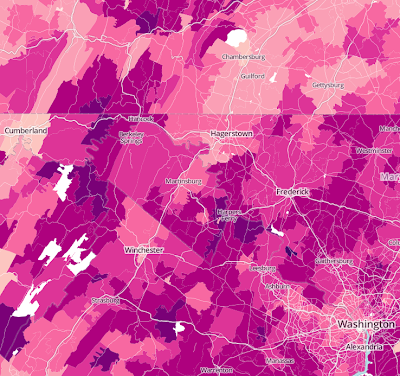 The Rural Blog: How long is the average commute in your area?