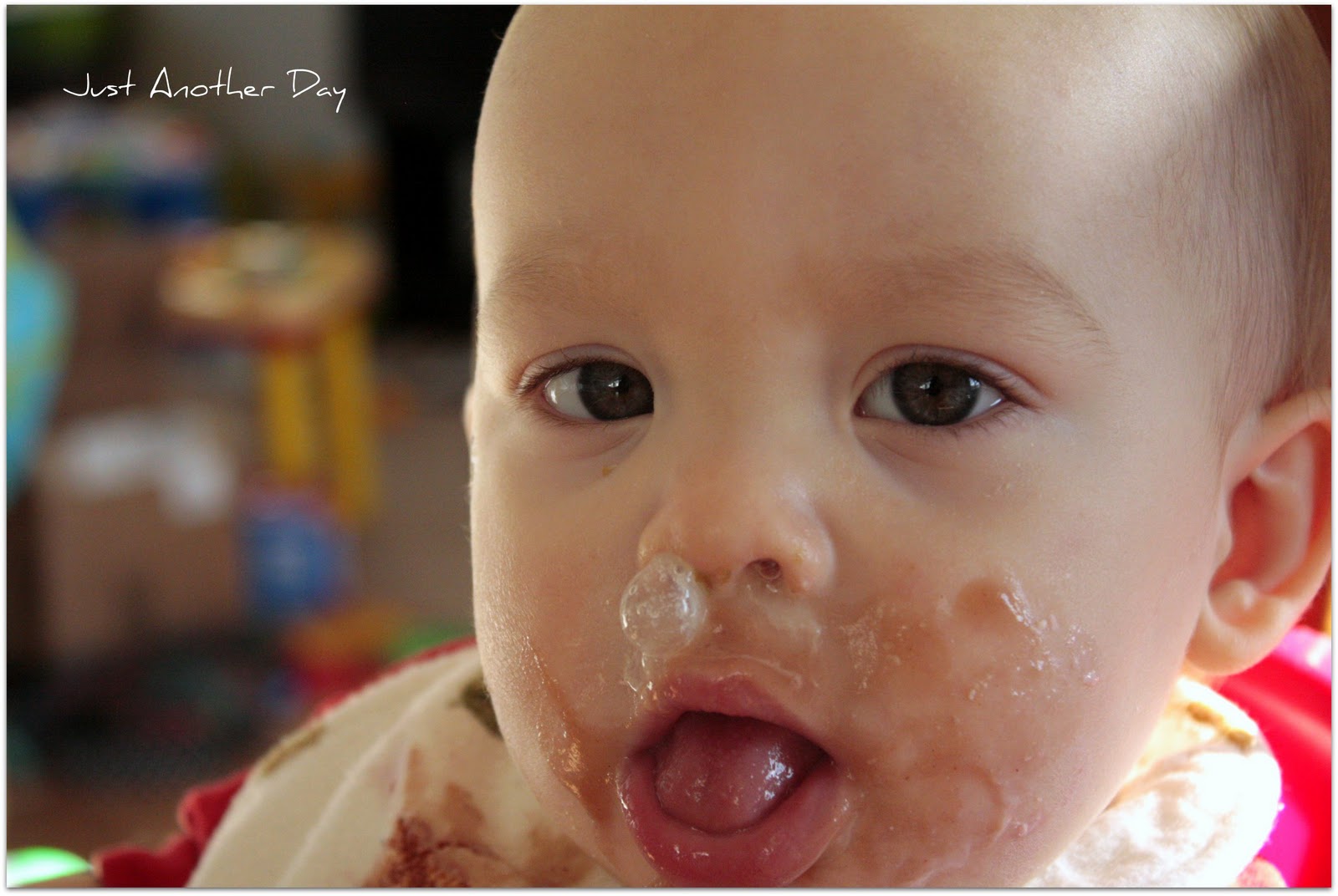 Bubbles, of the Snot Variety.