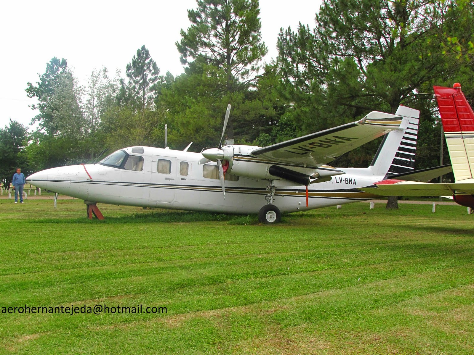 Historias Individuales: LV-BNA, Rockwell 690B Turbo Commander c/n 11419