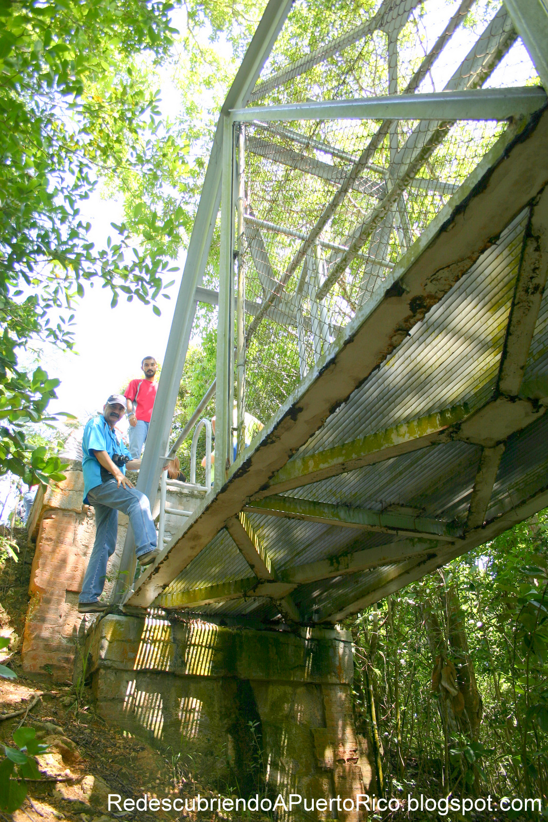 American Railroad Company of Porto Rico - Puente sobre la quebrada ...
