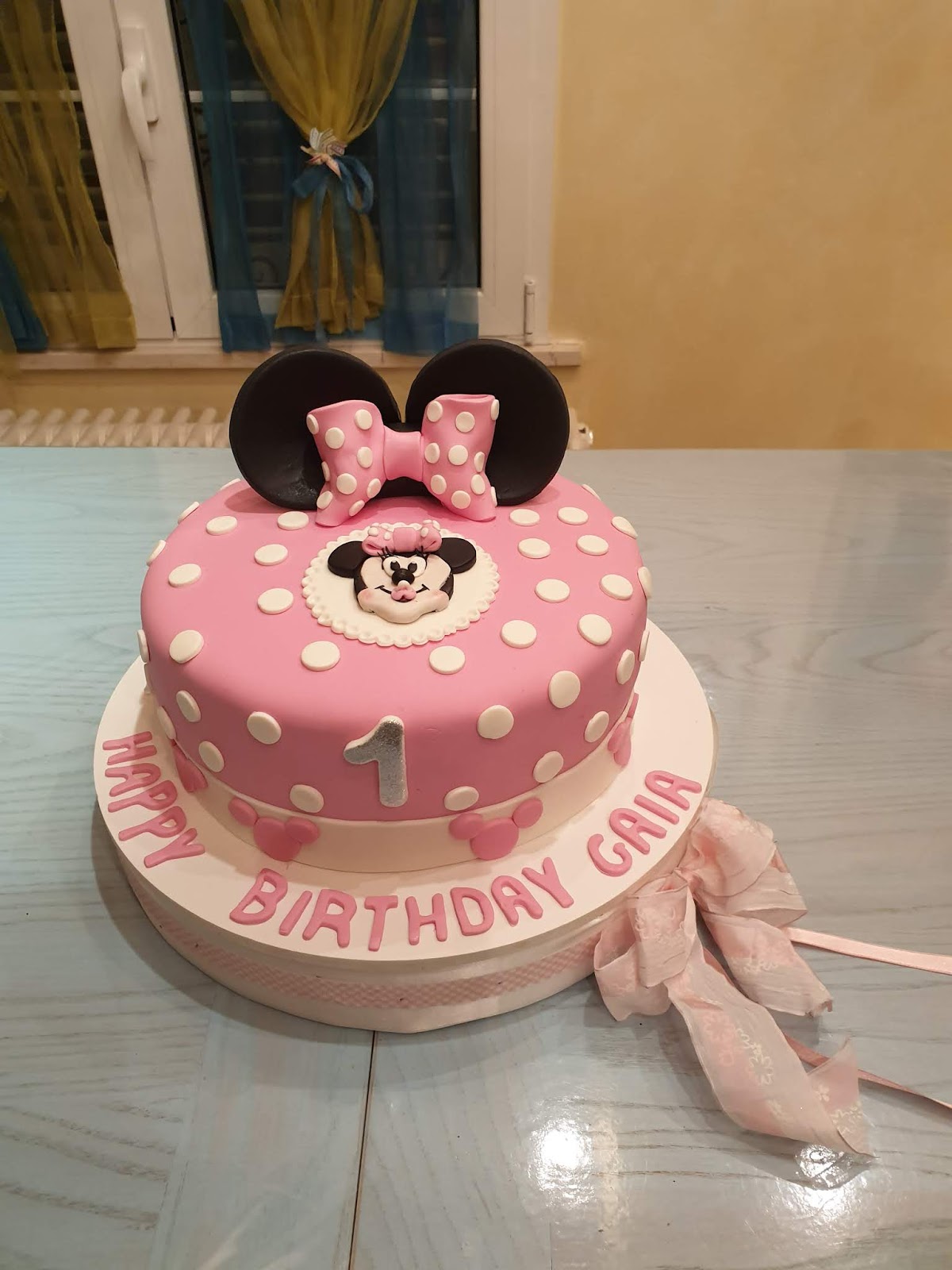 Favole dolci di Silvia: Torta con Minnie