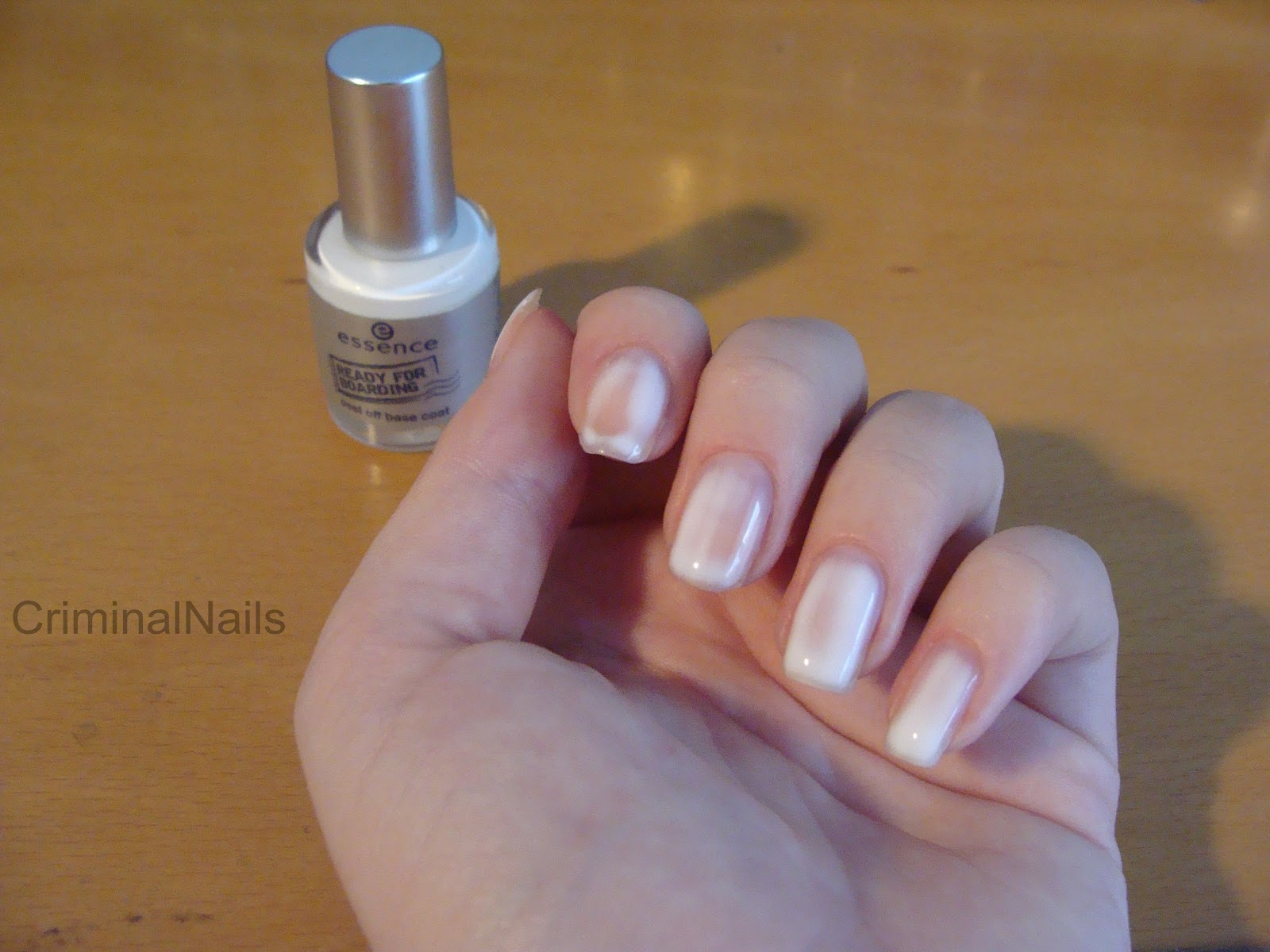 Criminal Nails: Essence peel off base coat review