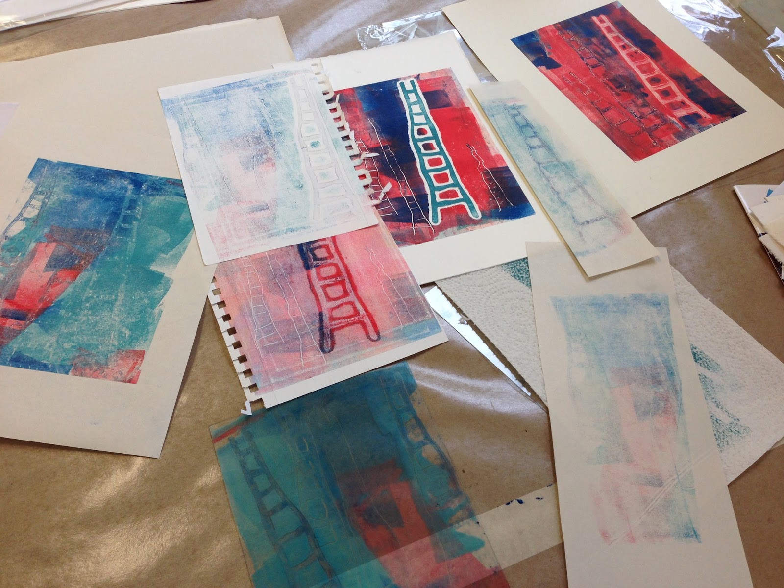 Deborah's Journal: Printing Making Workshop