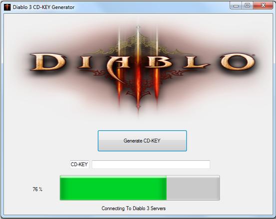 Diablo 3 CD Key Generator | ExtensionsGames