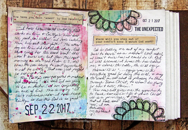 Triple the Scraps: A {Journal} Page, Wow!
