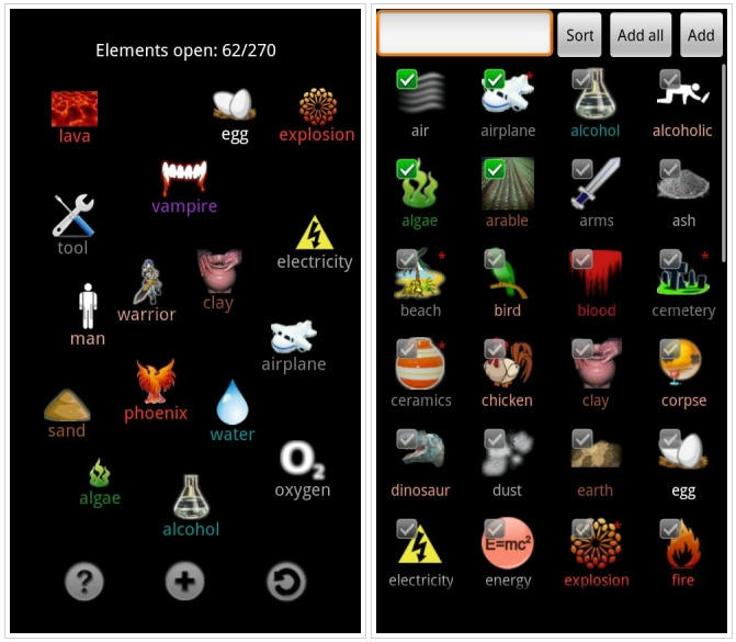 Alchemy Guide - How to Start the Game With Four Base Elements ~ Games4ever