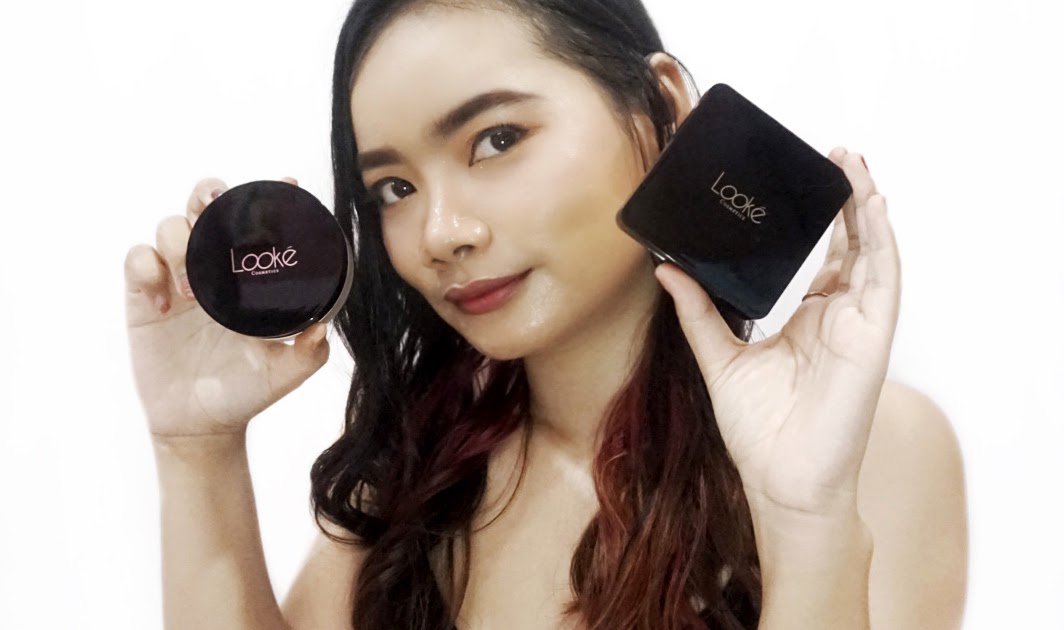 Review Looke Cosmetics Cushion & Loose Powder - All Shade