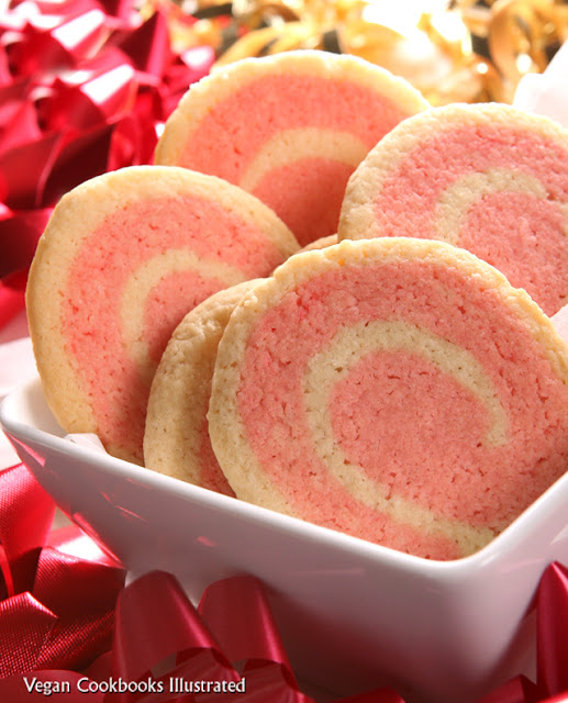 Vegan Cookbooks Illustrated: Peppermint Pinwheels