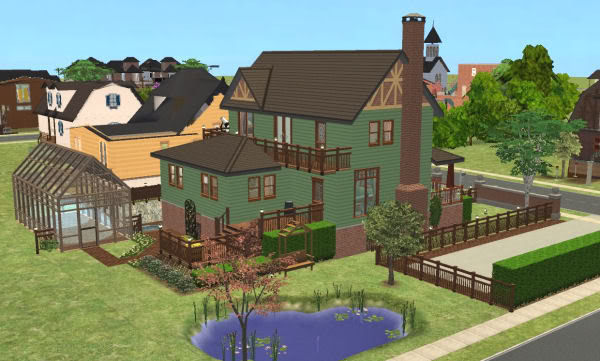 Twoflower's Sims 2 Lots: 130 Sim Lane