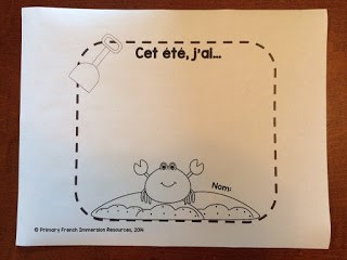 Plans for the first week of school! - Primary French Immersion Resources