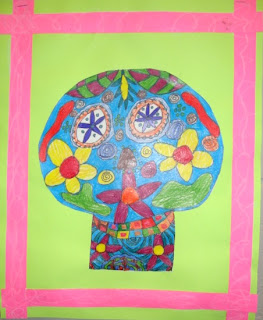Thomas Elementary Art: 3rd Grade Day of the Dead Calaveras