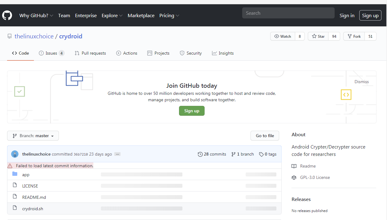 Шифровальщики-вымогатели The Digest "Crypto-Ransomware": CryDroid