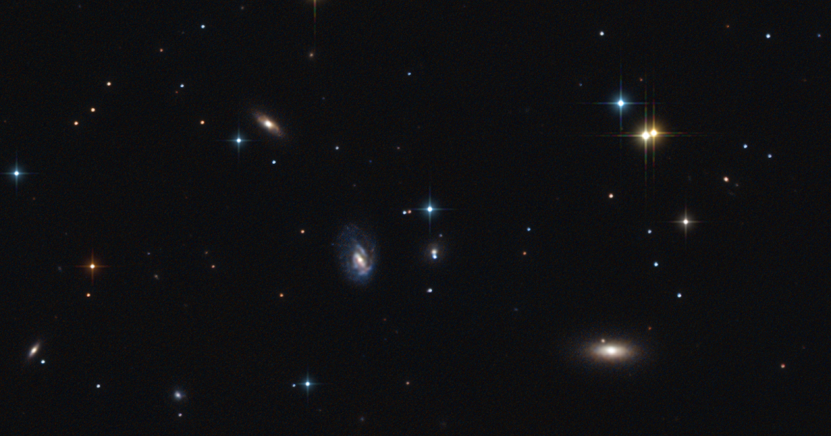 Immagini dal Cosmo. : Galassia Ngc 4277 con supernova nella ...