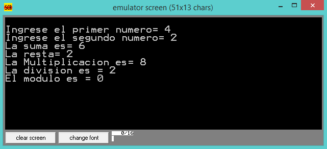Operaciones Aritméticas en Assembler con emu8086 - CodeMyN