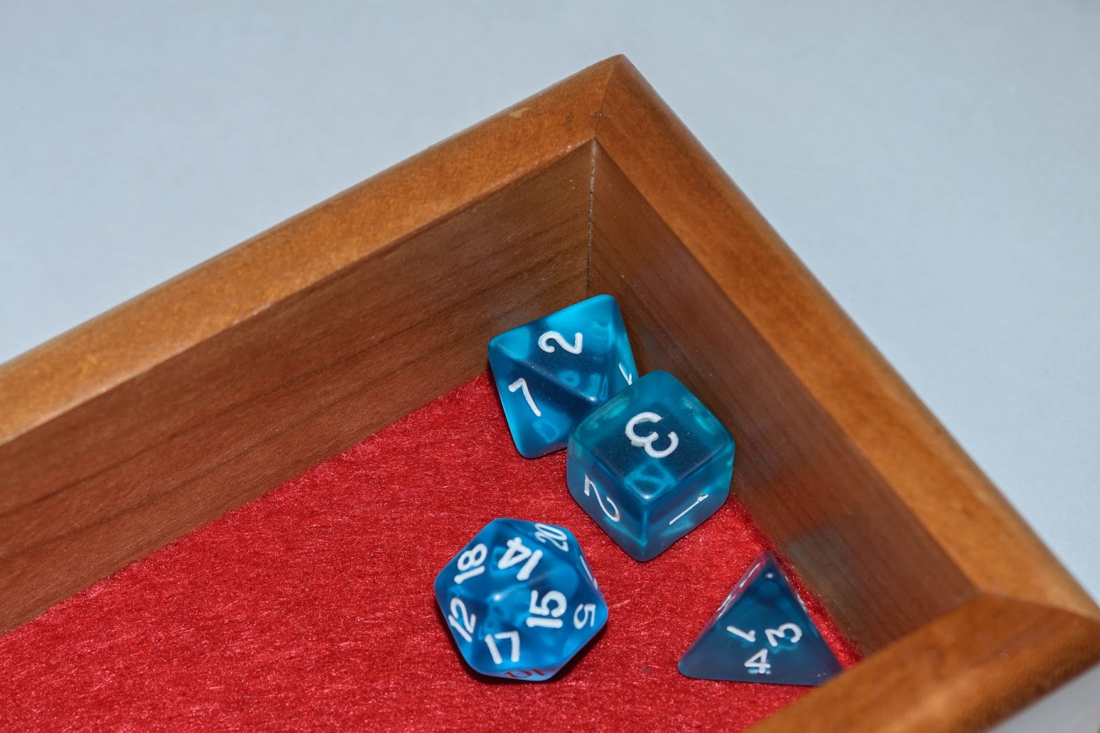 Warrior Woodwork: Small Rectangular Dice Tray Gallery