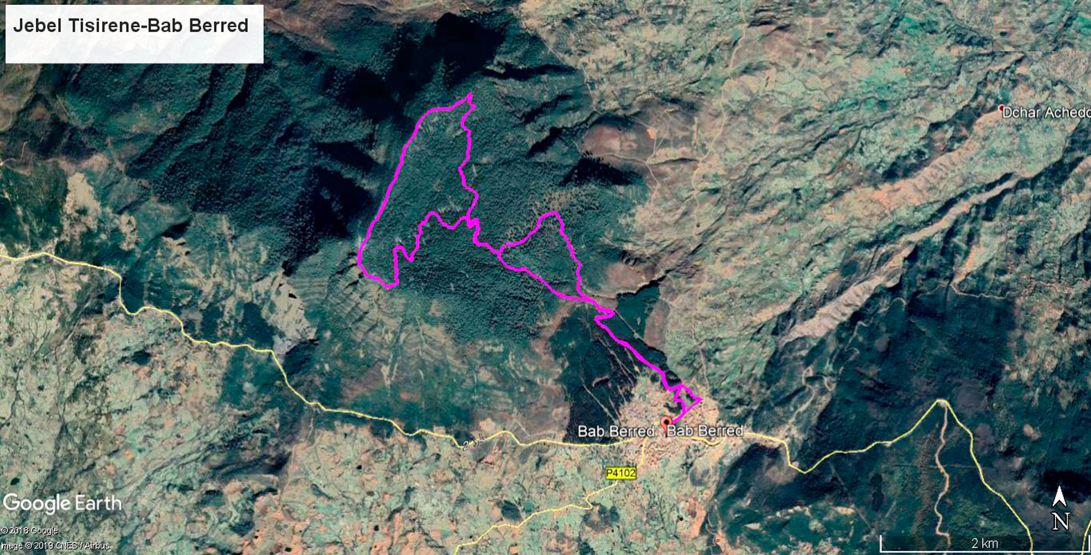 SENDERISMO EN EL RIF/RANDONNÉES DANS LE RIF: JEBEL TISIRENE (JBEL ...