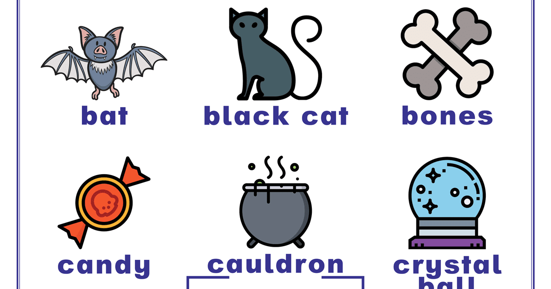 Halloween Vocabulary Posters halloween-vocabulary-posters