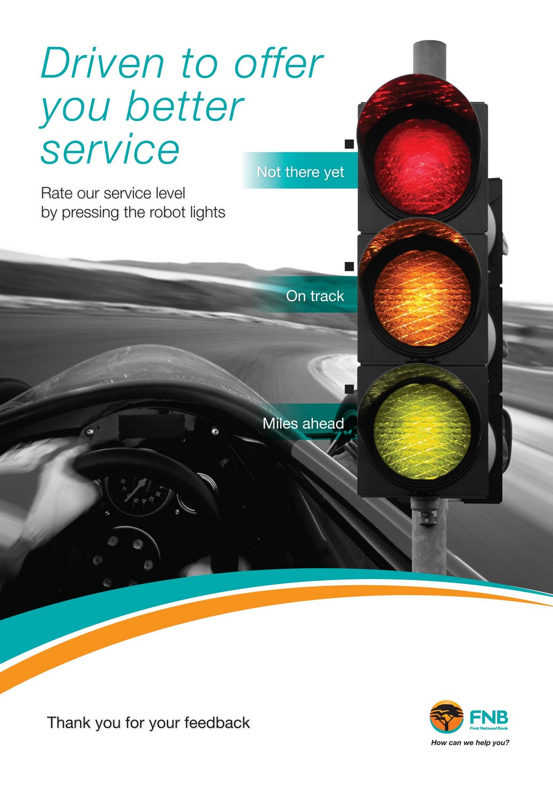 Danielle Proctor Design: FNB - Driven for better service campaign