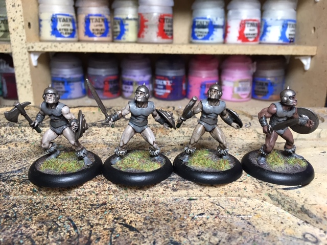 Fanplastic Little Men: He-Man Miniatures Game: Brightmoon Guards and ...